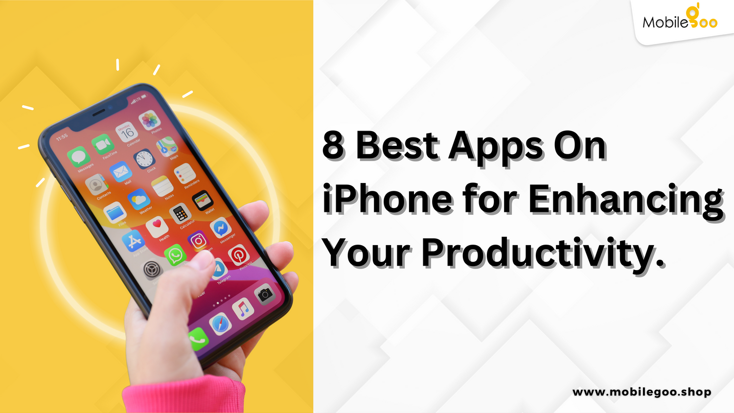 8 iPhone Apps You Should Use In 2024 | Mobilegoo